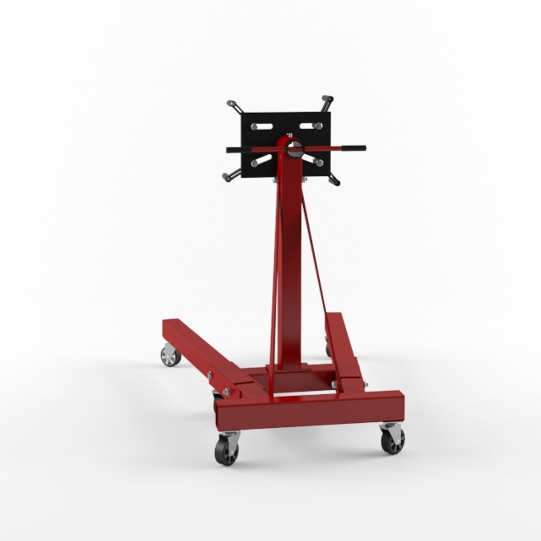 3D 1-ton engine stand model - TurboSquid 1350387