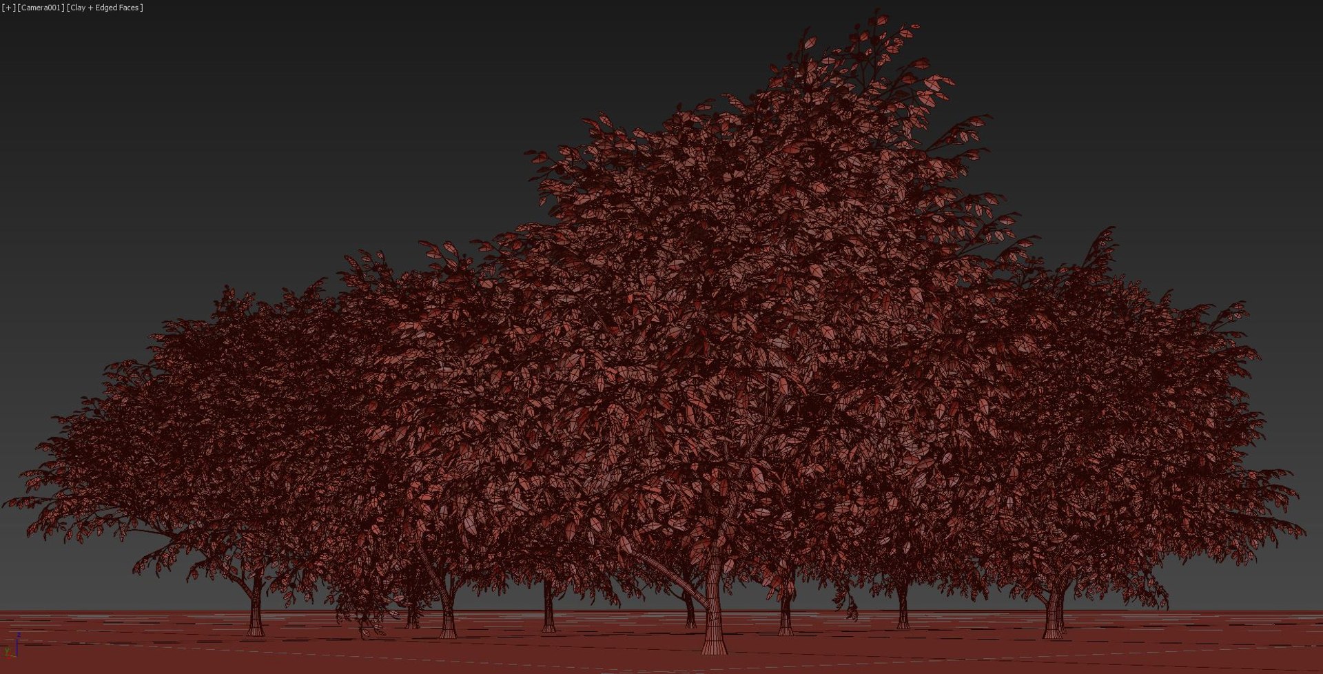 Realistic Fruit Tree Woods Model - TurboSquid 1363371