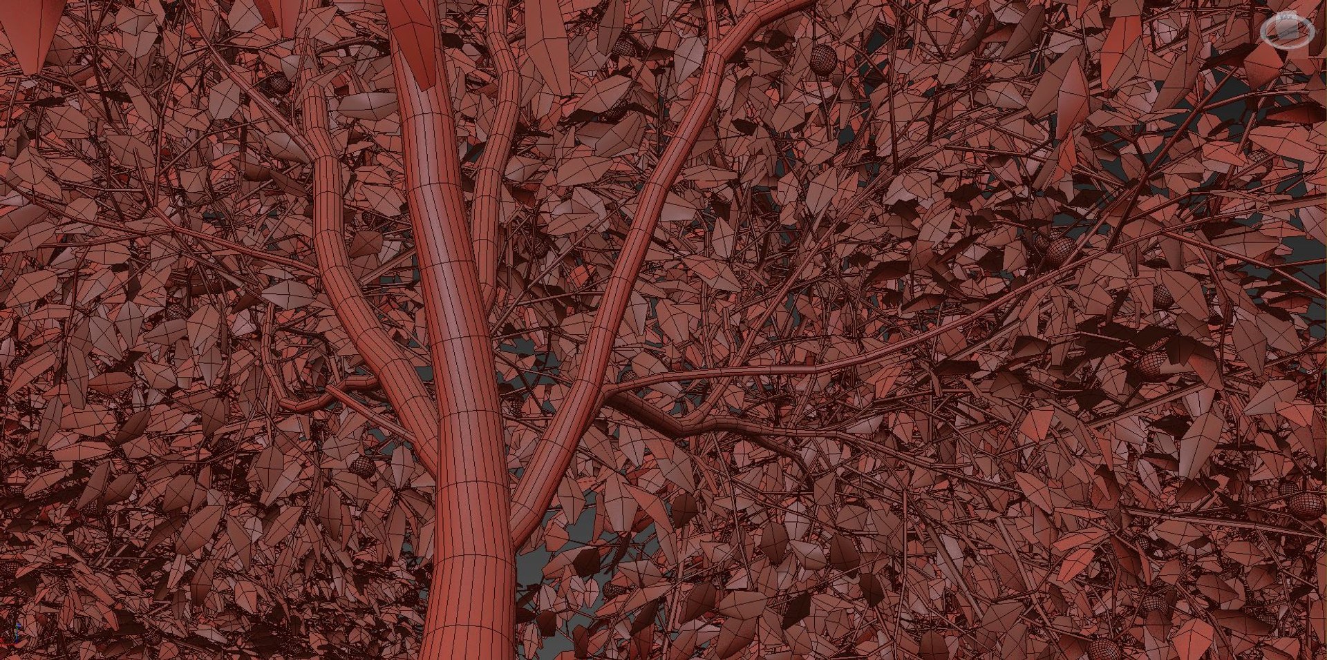 Realistic Fruit Tree Woods Model - TurboSquid 1363371