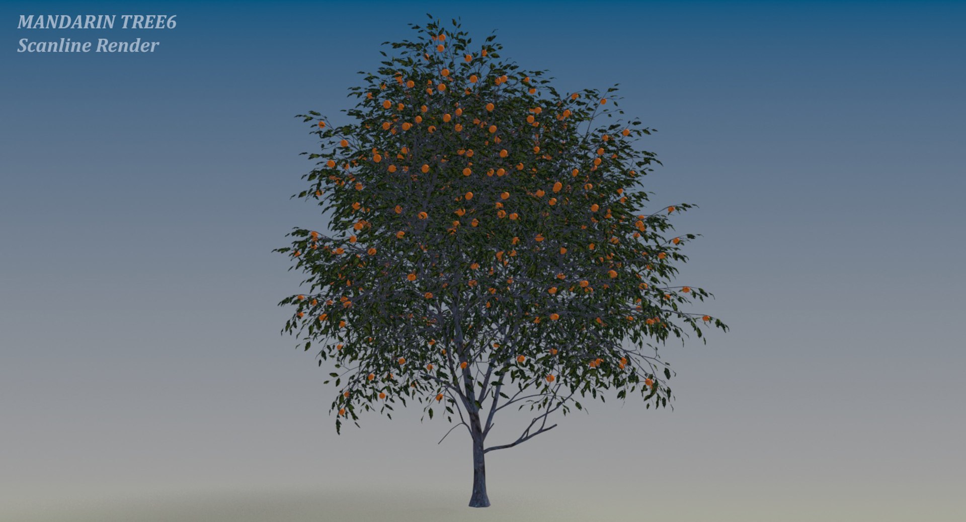Realistic fruit tree woods model - TurboSquid 1363371