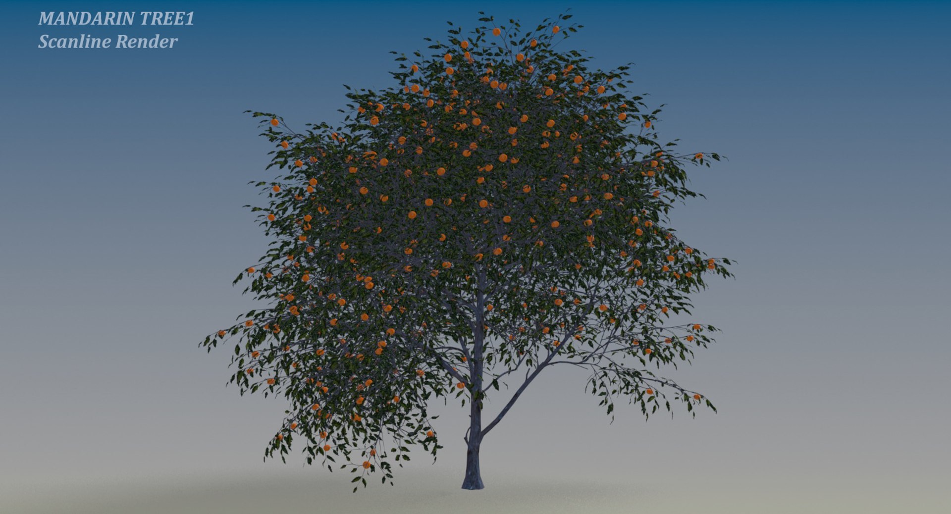 Realistic fruit tree woods model - TurboSquid 1363371