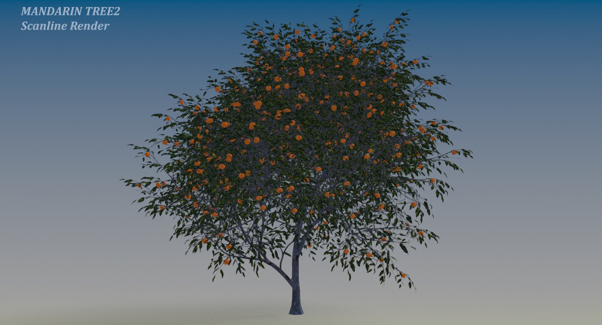 Realistic fruit tree woods model - TurboSquid 1363371