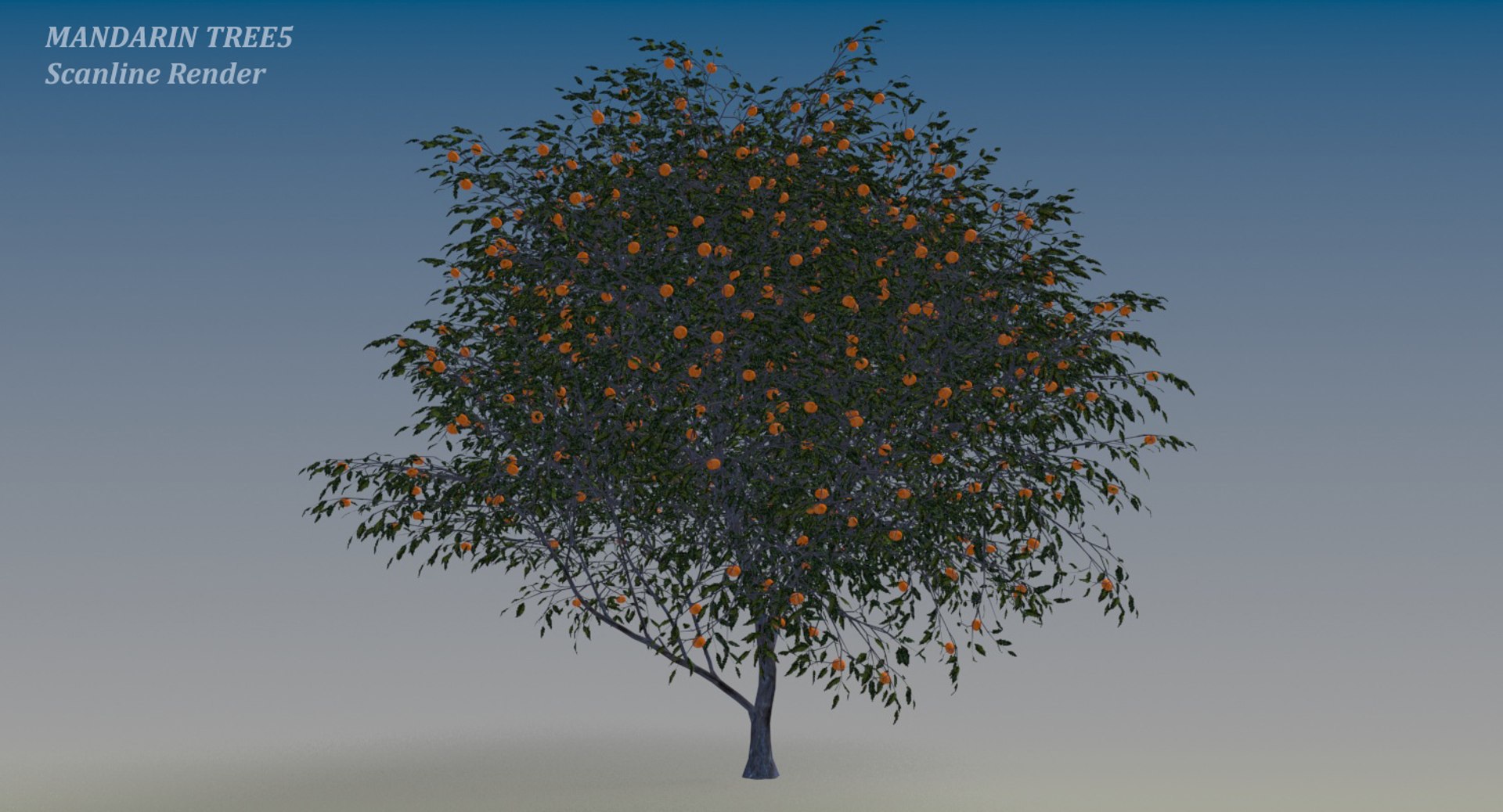 Realistic fruit tree woods model - TurboSquid 1363371