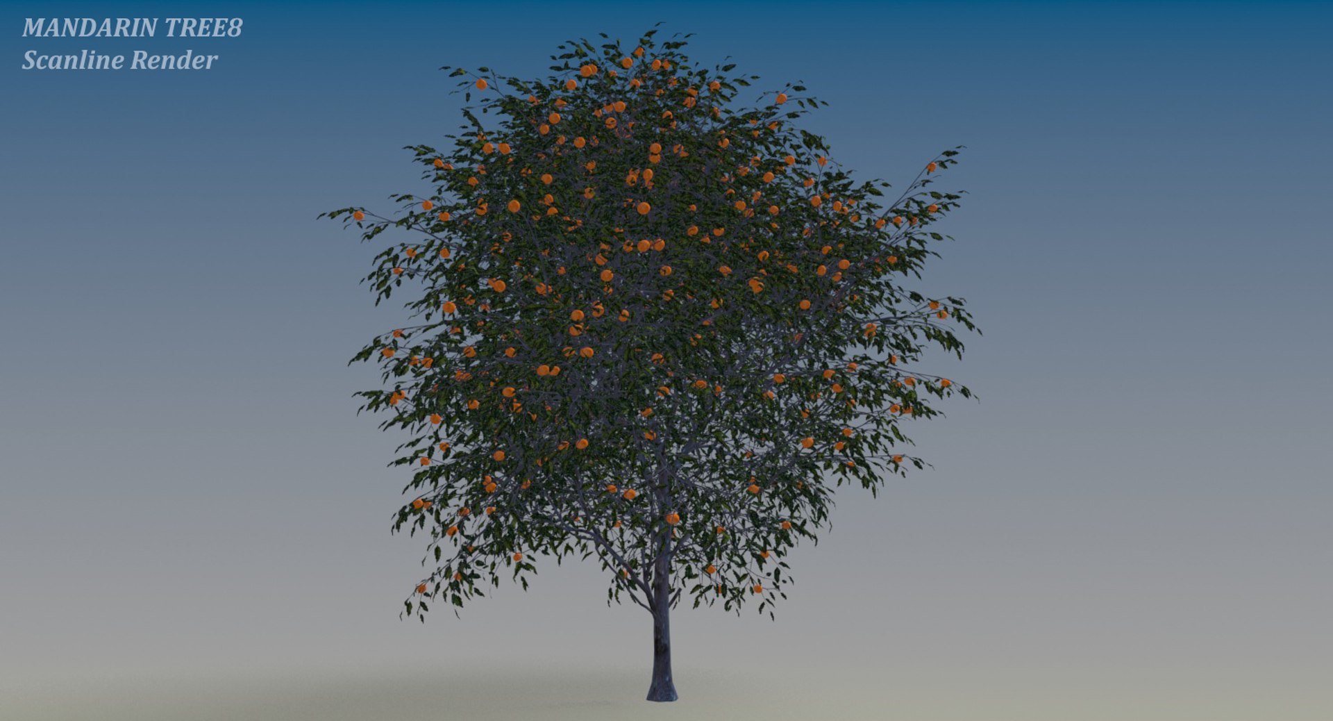 Realistic fruit tree woods model - TurboSquid 1363371