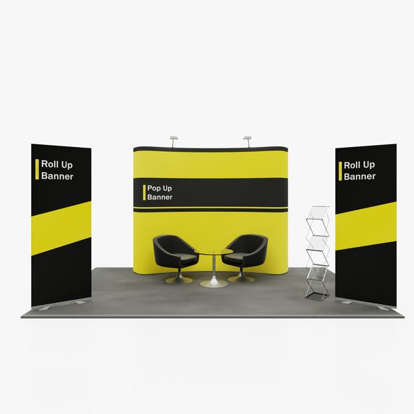 3D Rollup Models | TurboSquid