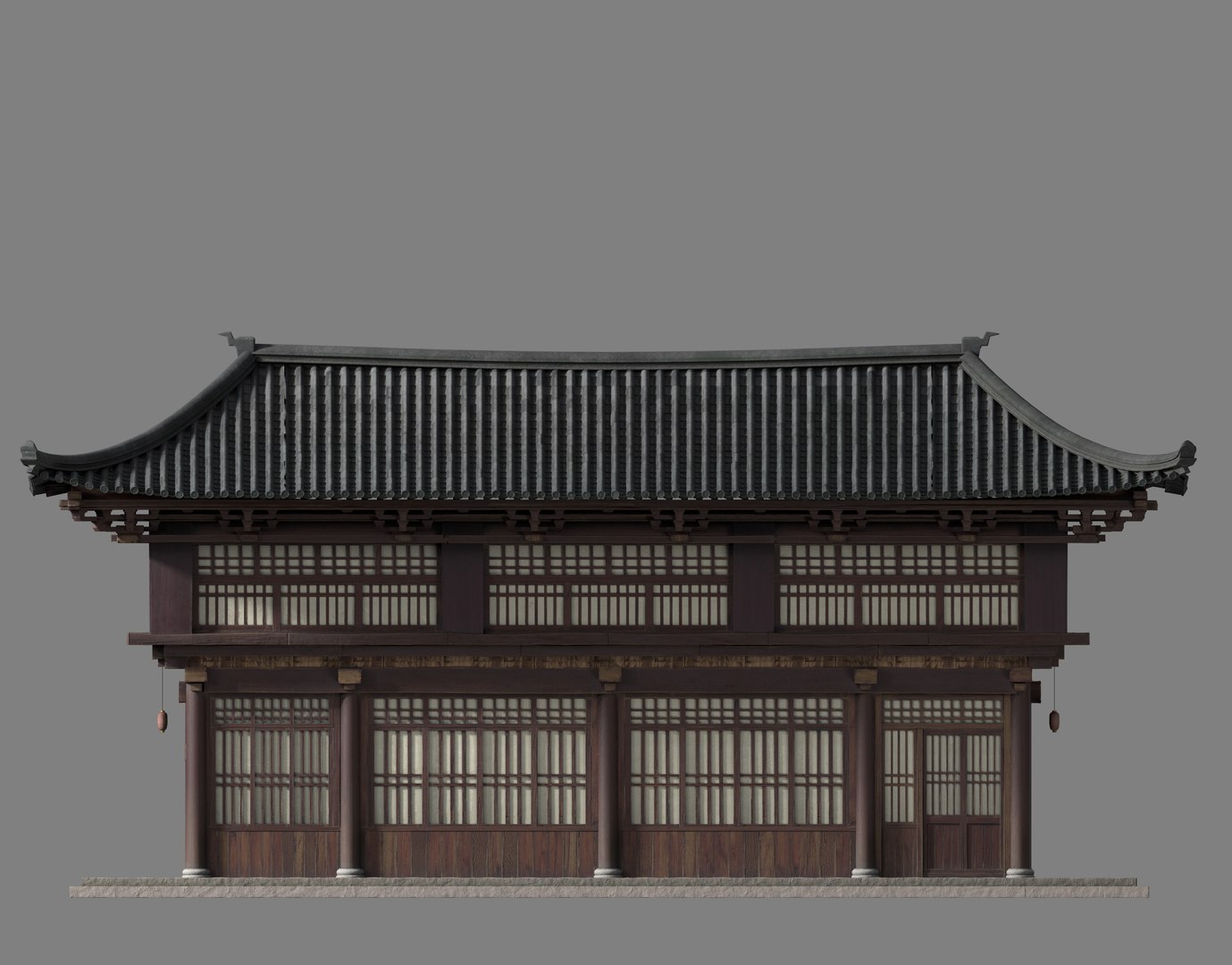 3D Ancient Architecture Model - TurboSquid 2053877