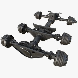 3D Axle Models - Browse & Download Formats - TurboSquid