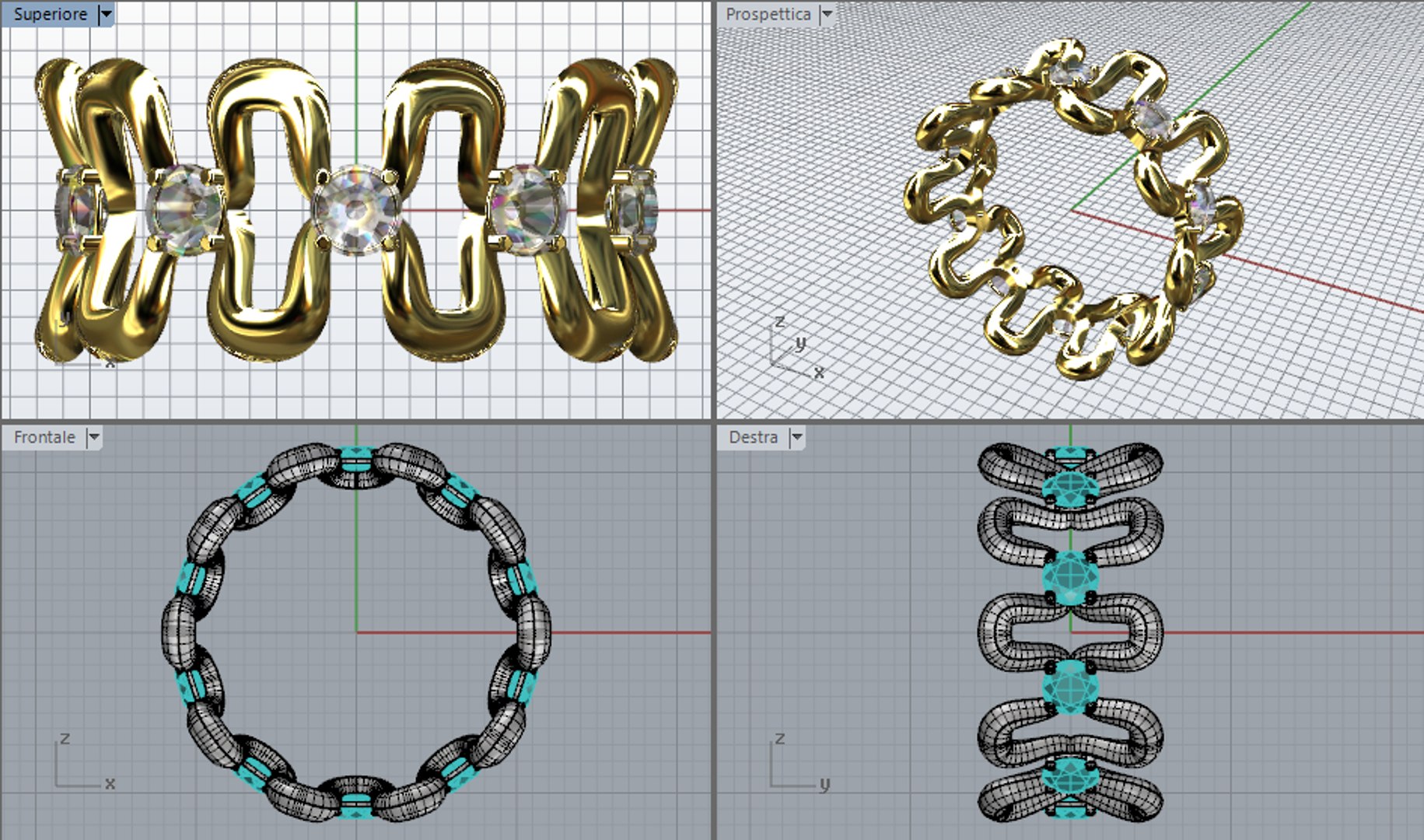 3D model ring waves | 1144818 | TurboSquid