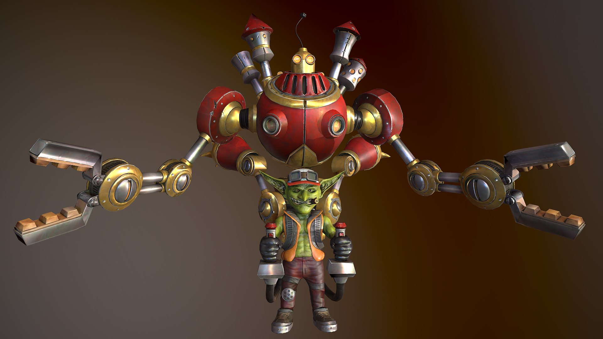 3D Character Gazlowe - TurboSquid 1483514