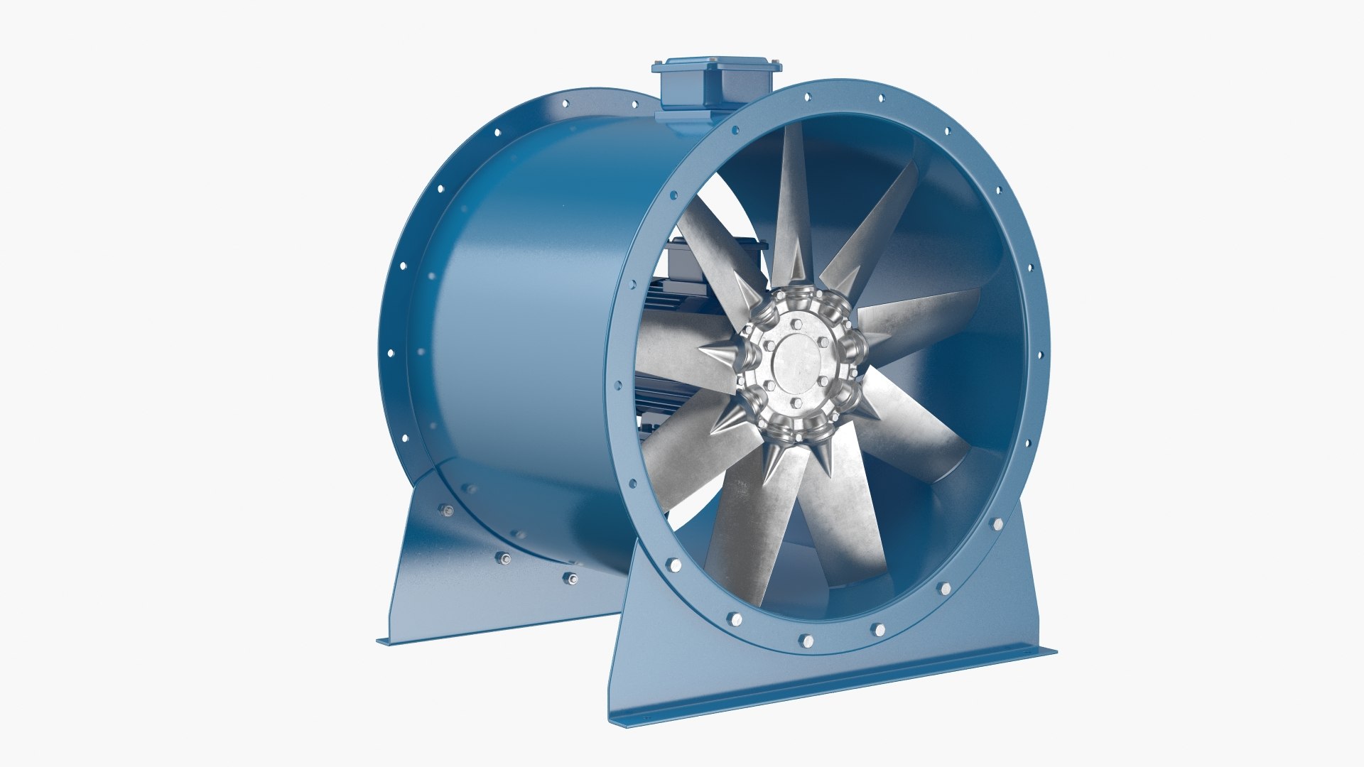 3D Axial Fan V2 Model - TurboSquid 2269507