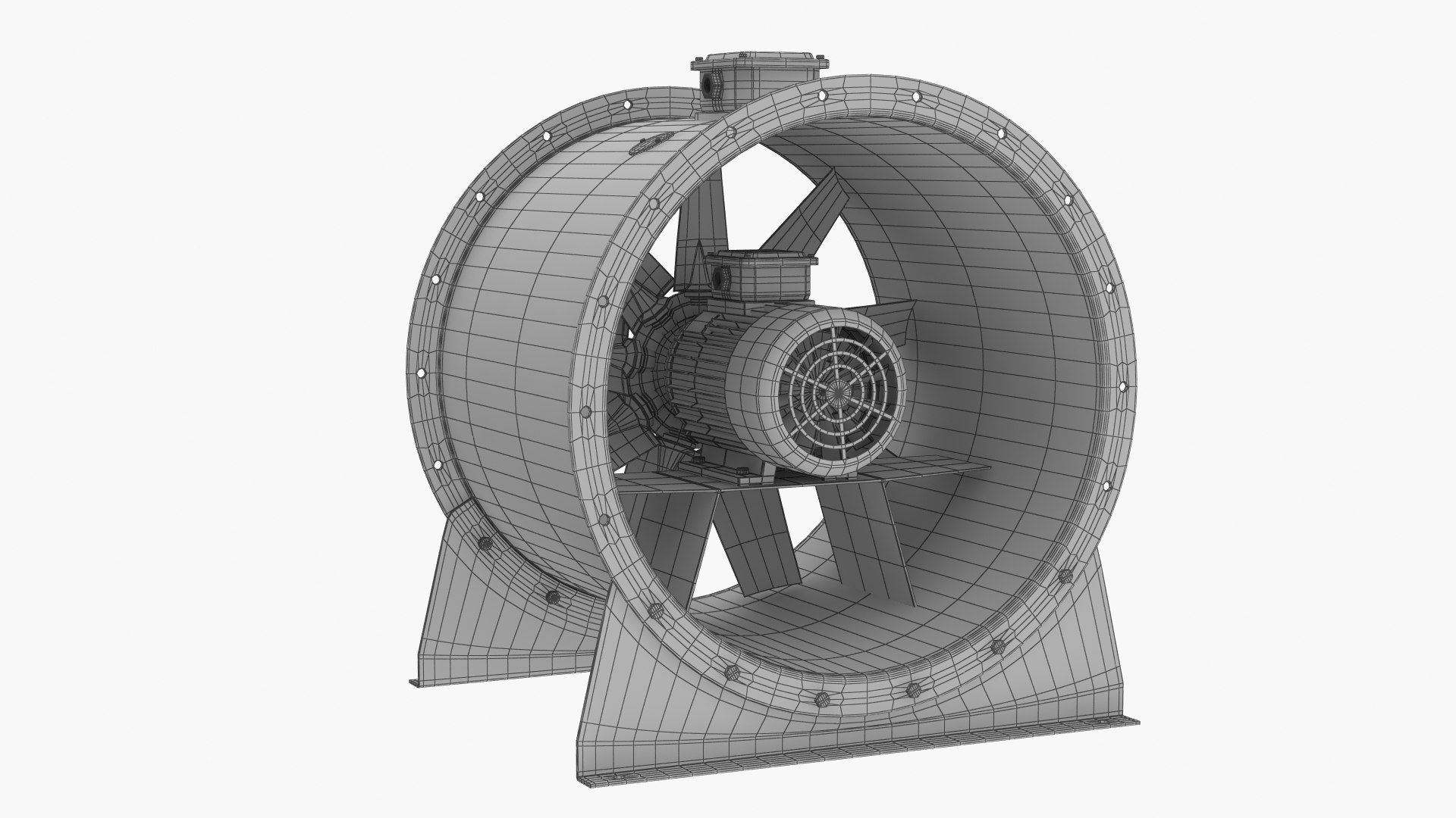 3D Axial Fan V2 Model - TurboSquid 2269507