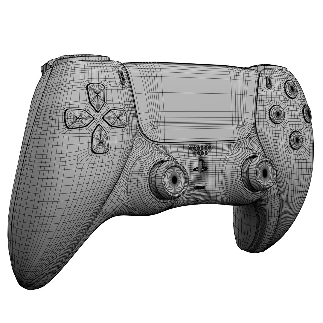 Dualsense PS5 Control 3D Model - TurboSquid 1745387