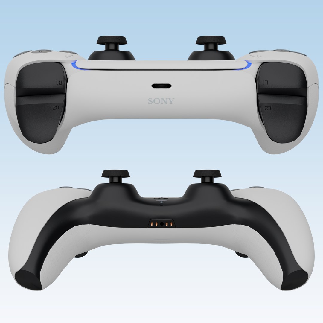 Dualsense PS5 Control 3D Model - TurboSquid 1745387