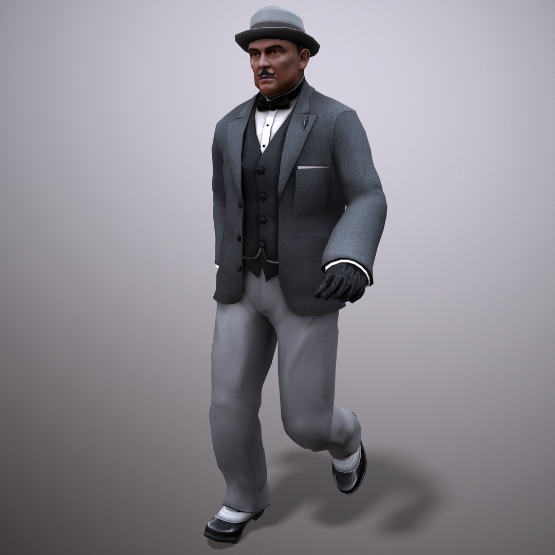 3D Ready Hercule Poirot Rigging - TurboSquid 1459776