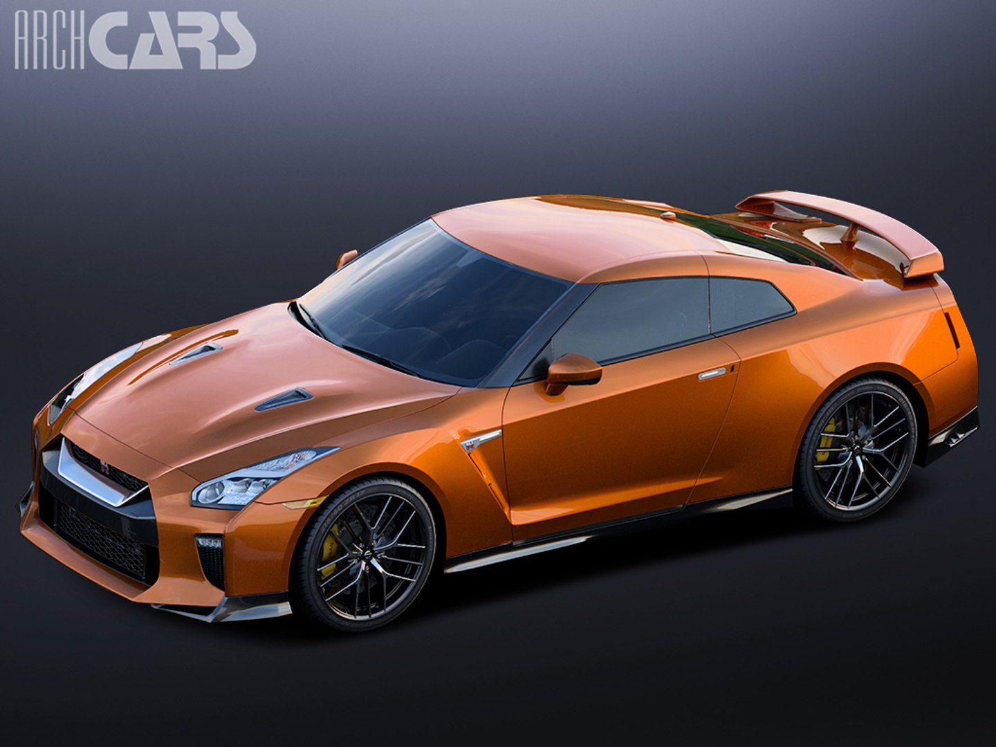 3d model nissan gt-r