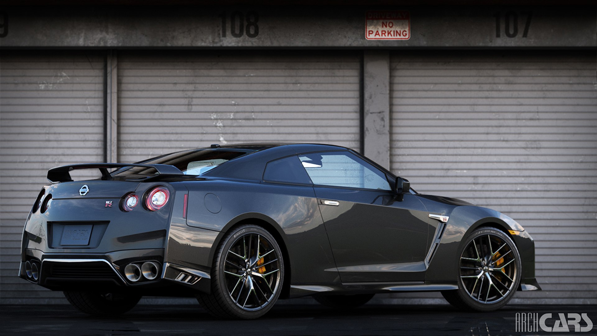 3d model nissan gt-r