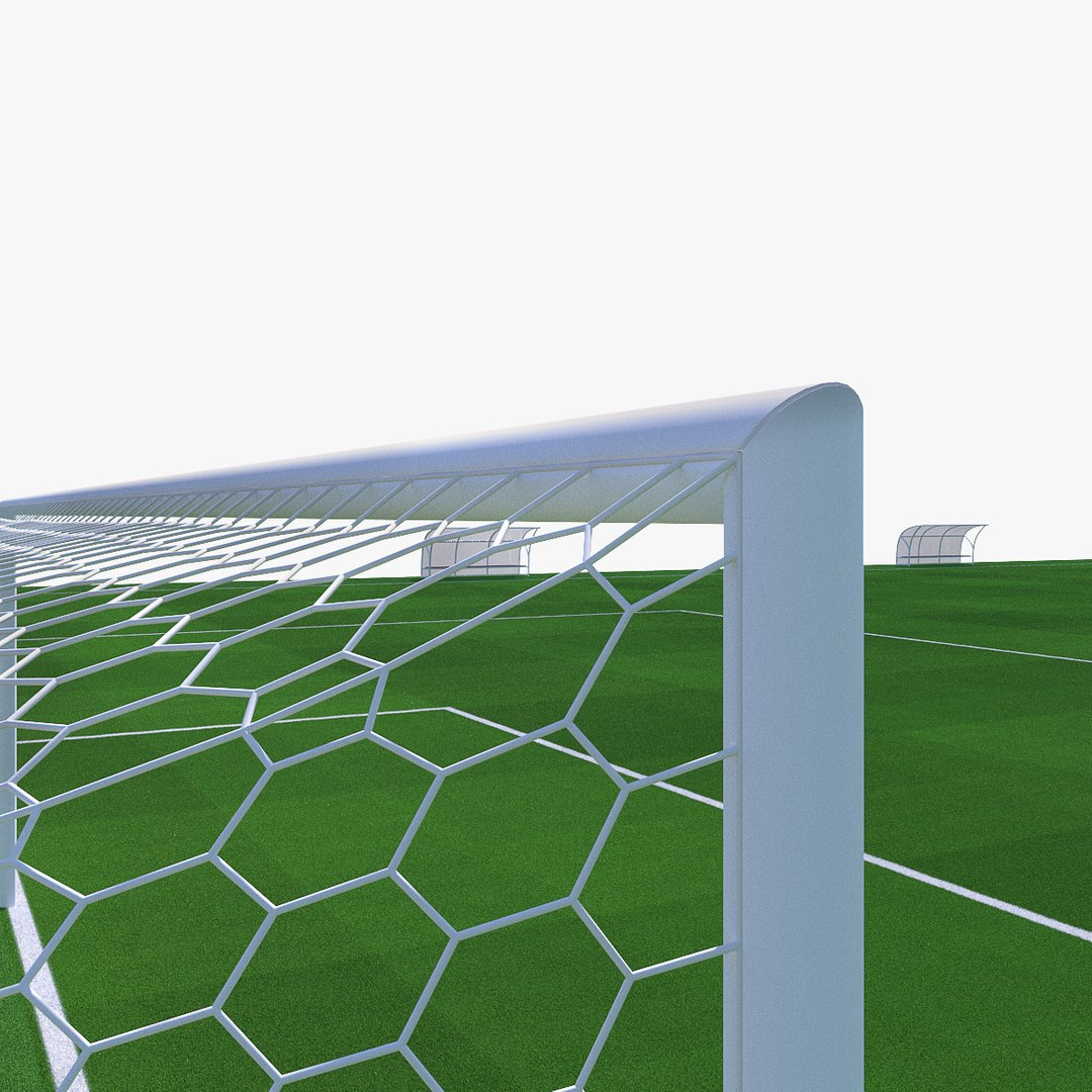 Soccer Field 3D Model - TurboSquid 1290507