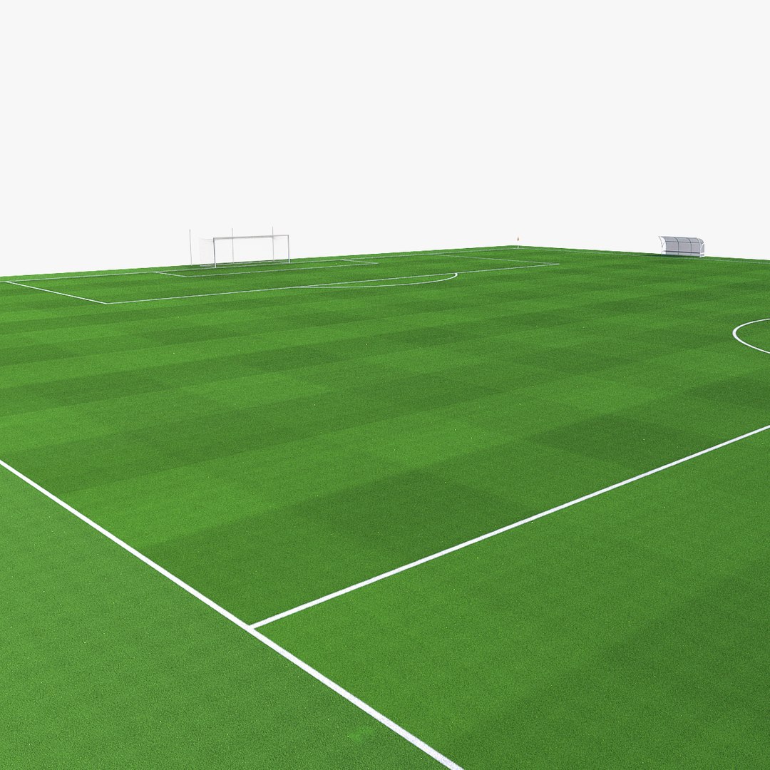 Soccer Field 3D Model - TurboSquid 1290507