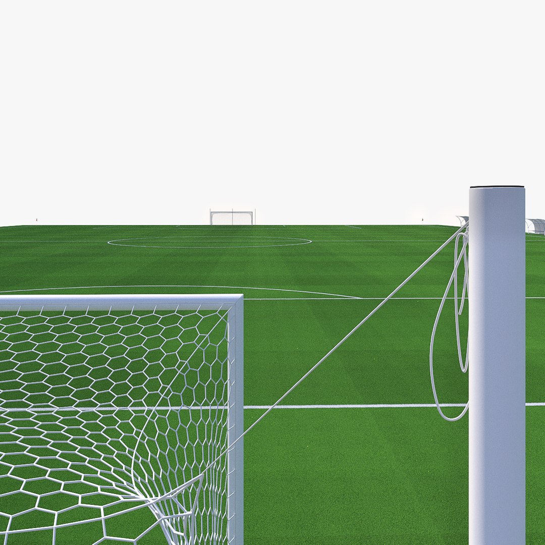 Soccer Field 3D Model - TurboSquid 1290507
