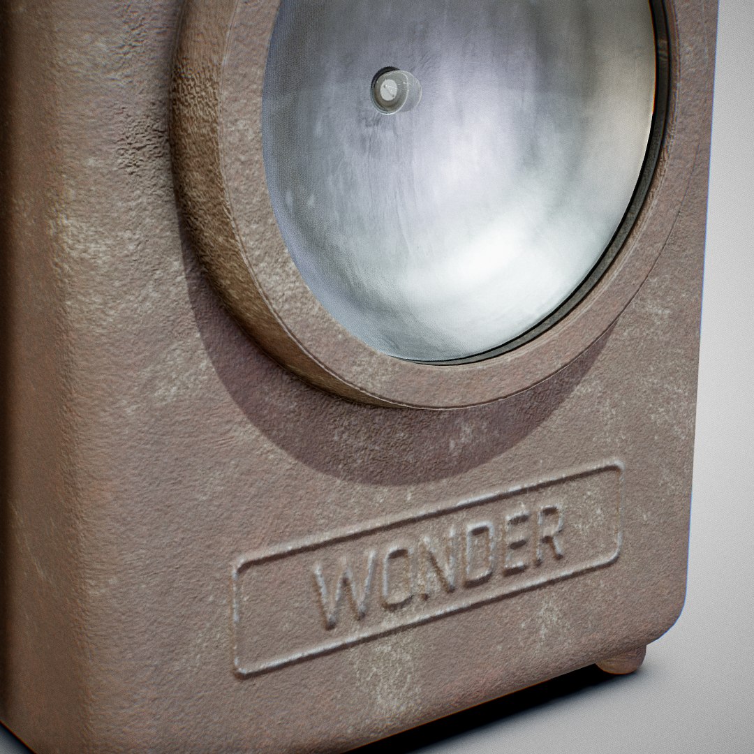 1950s wonder agral lamp 3D - TurboSquid 1418653