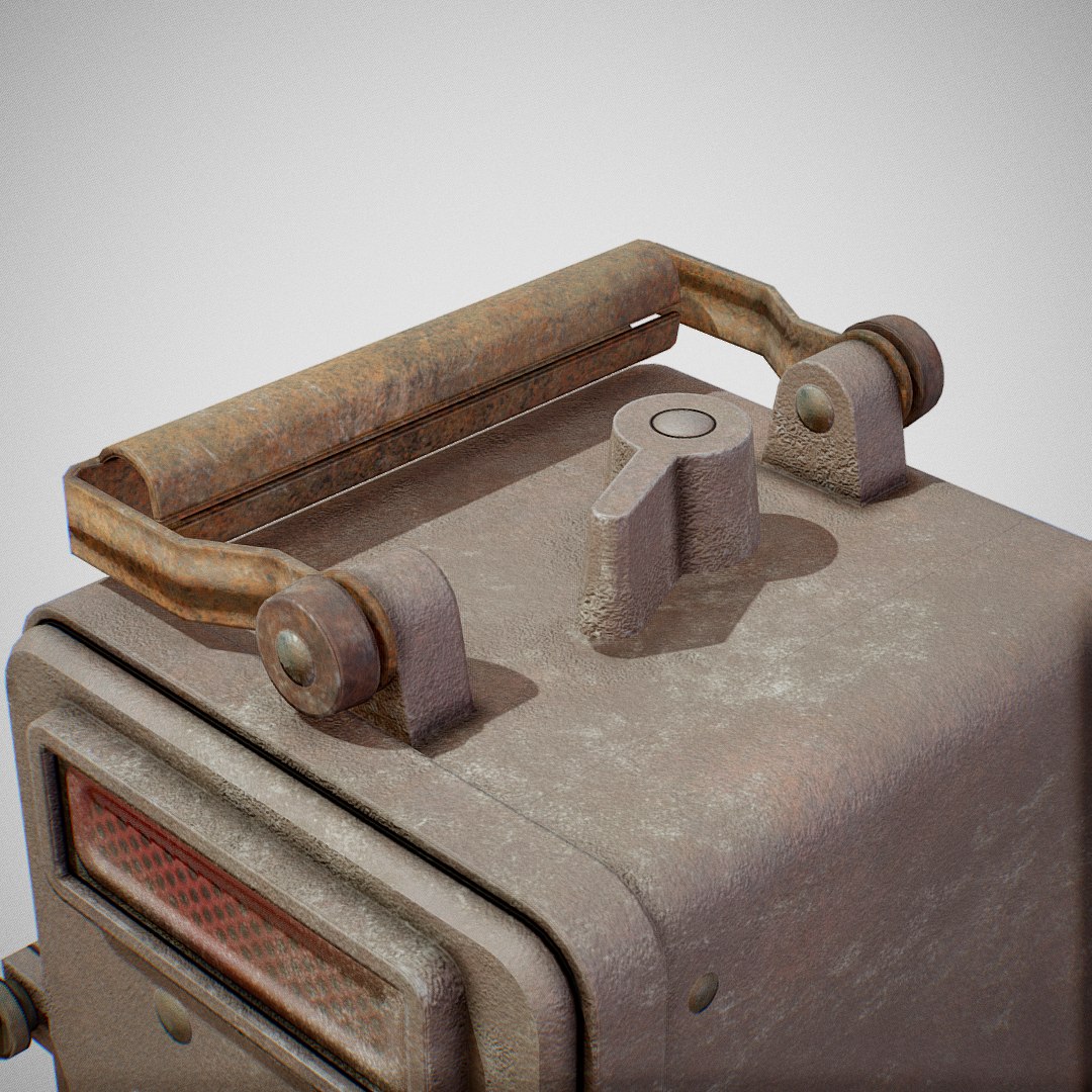 1950s wonder agral lamp 3D - TurboSquid 1418653