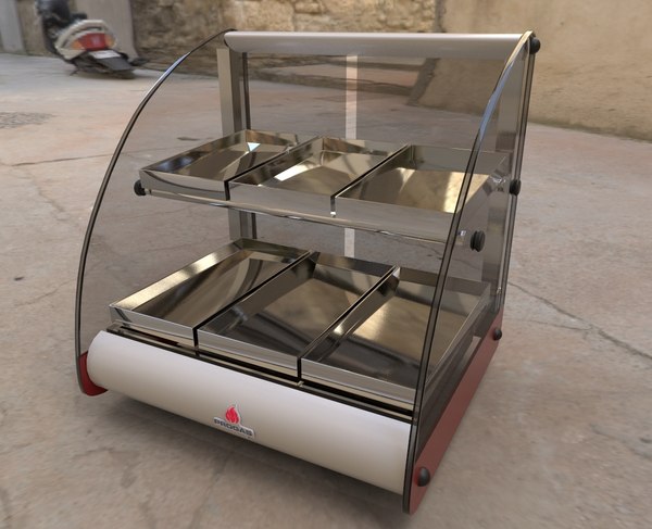 modelo 3d Exhibición de panadería - TurboSquid 2229111