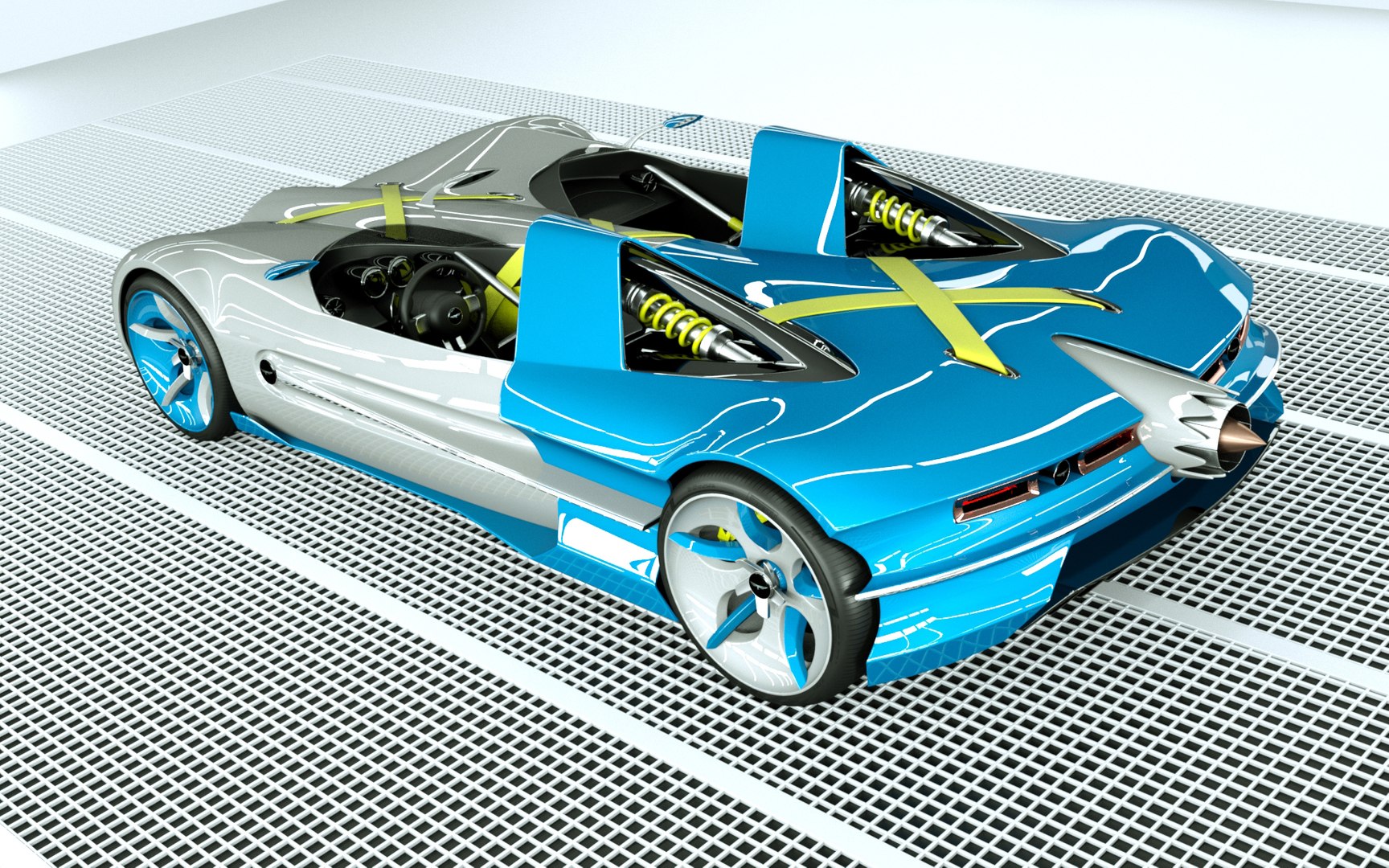3d Concept Car Model