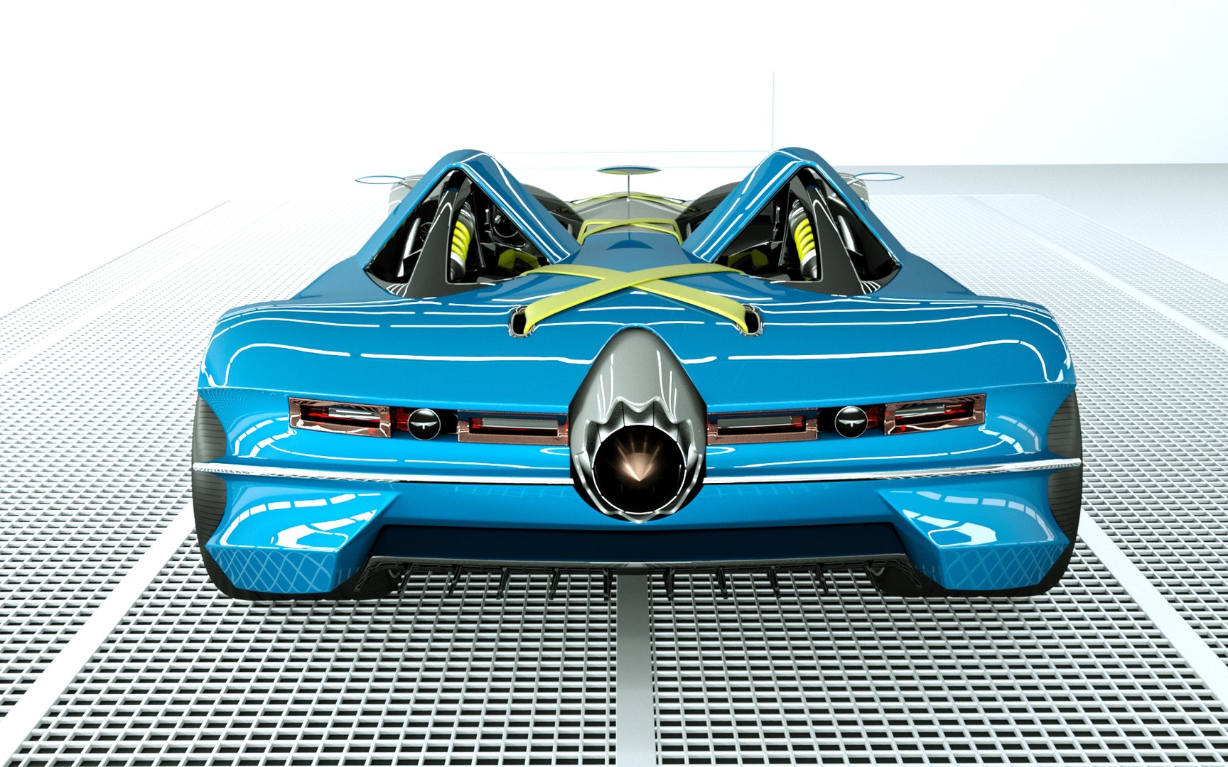 3d Concept Car Model