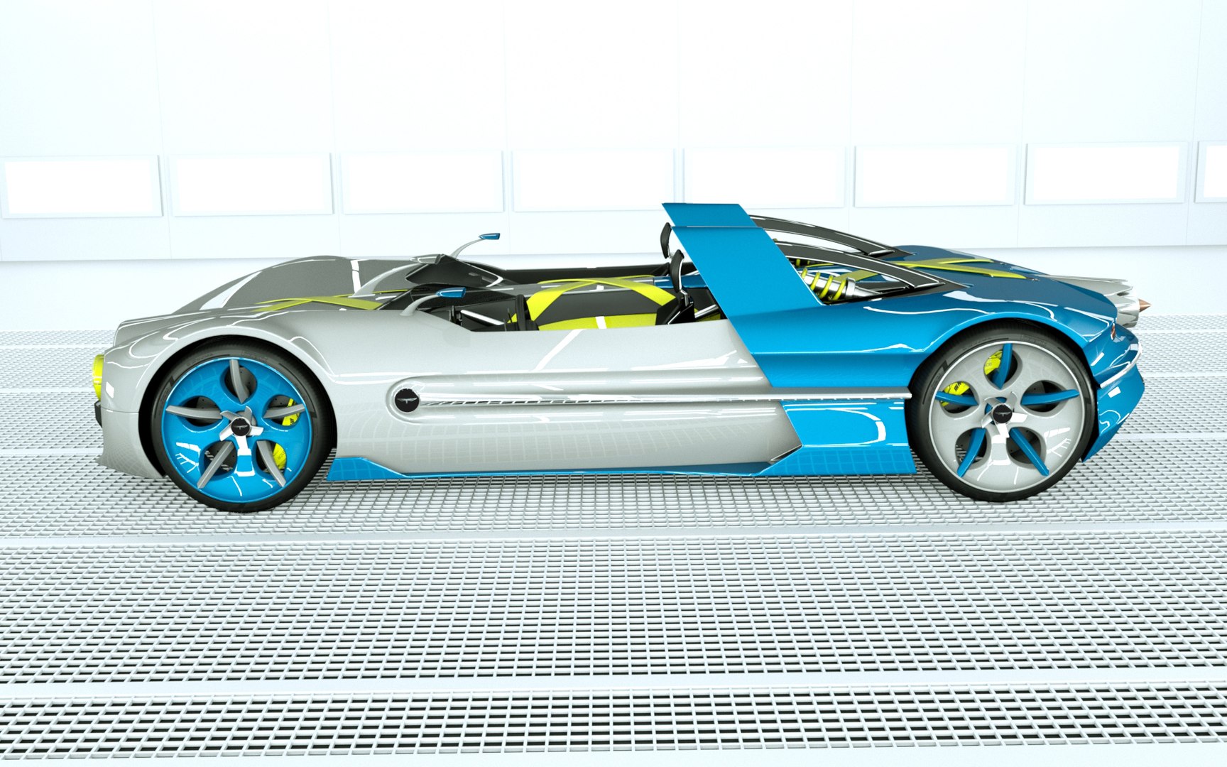 3d Concept Car Model