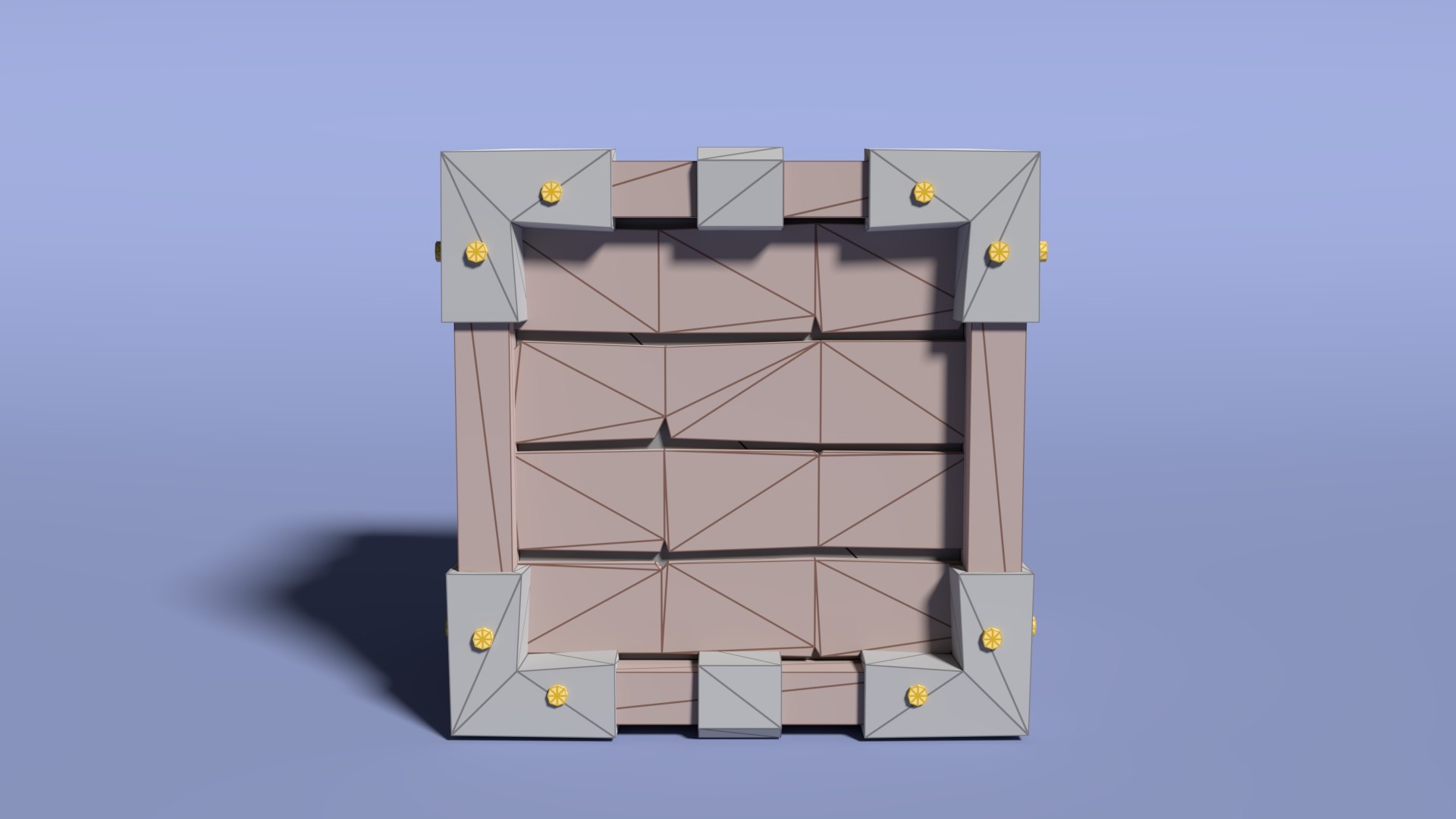 3D Wood Box - TurboSquid 1473893