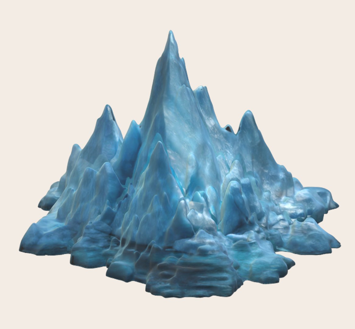 Iceberg 3D Model - TurboSquid 2351666
