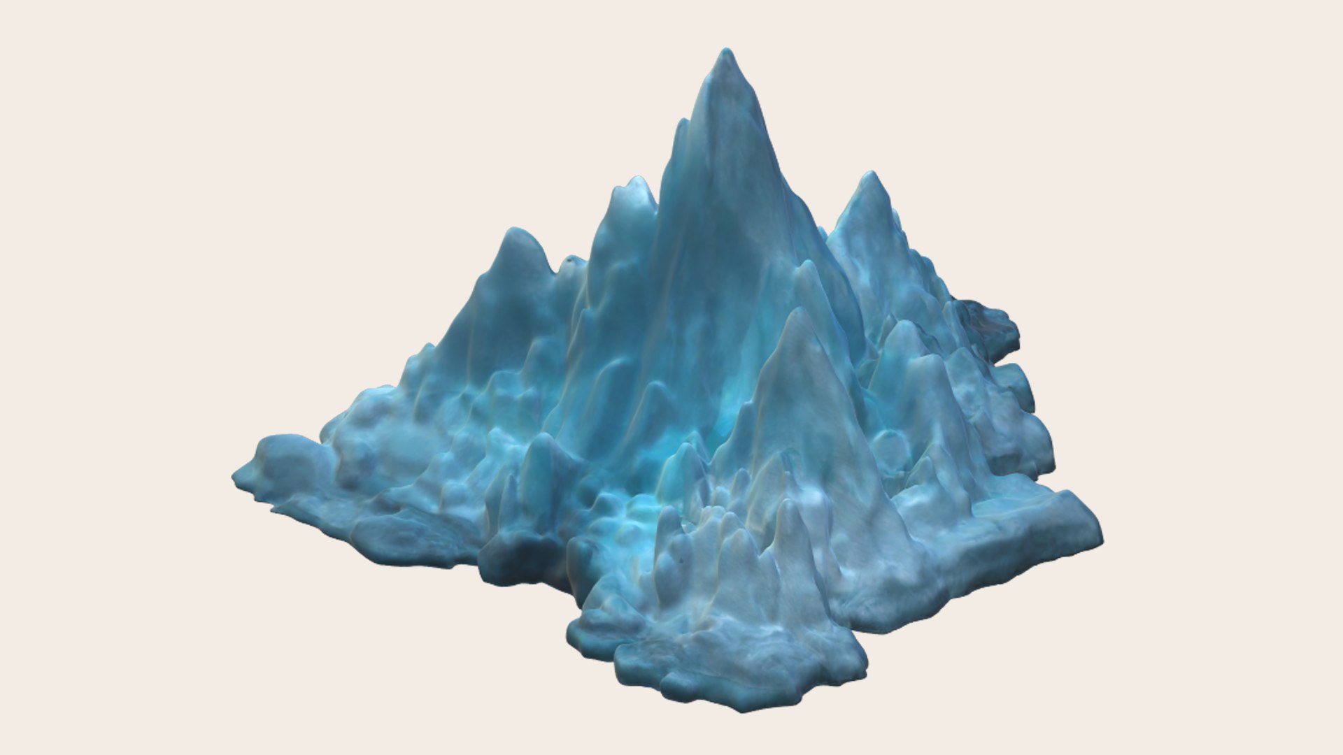 Iceberg 3D Model - TurboSquid 2351666