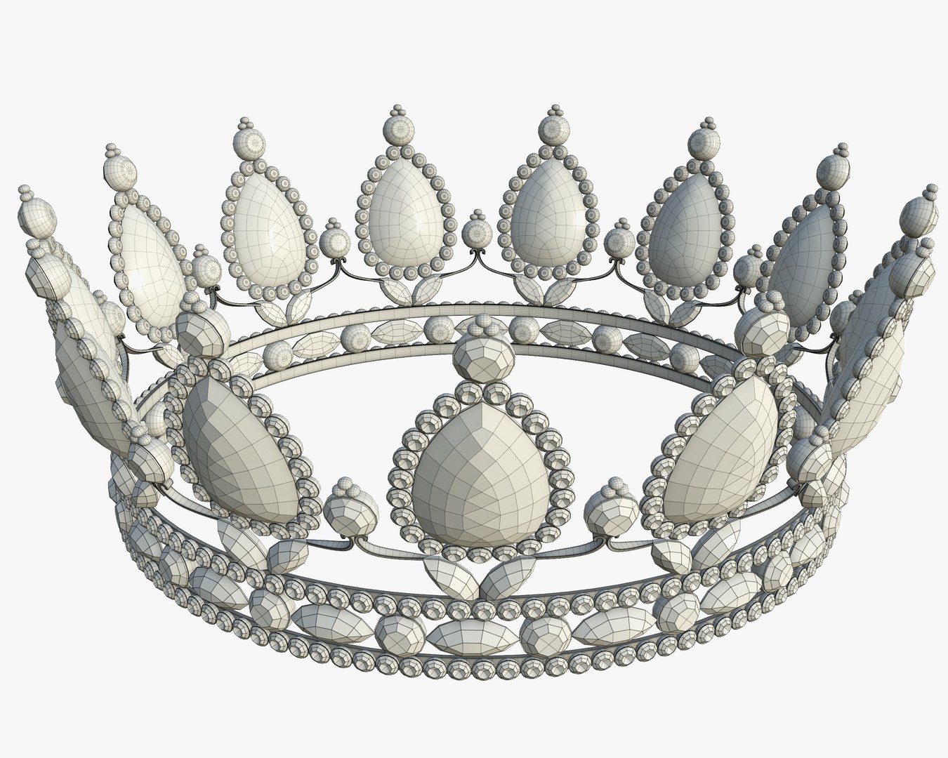 Crown Queen 3D Model - TurboSquid 1422660