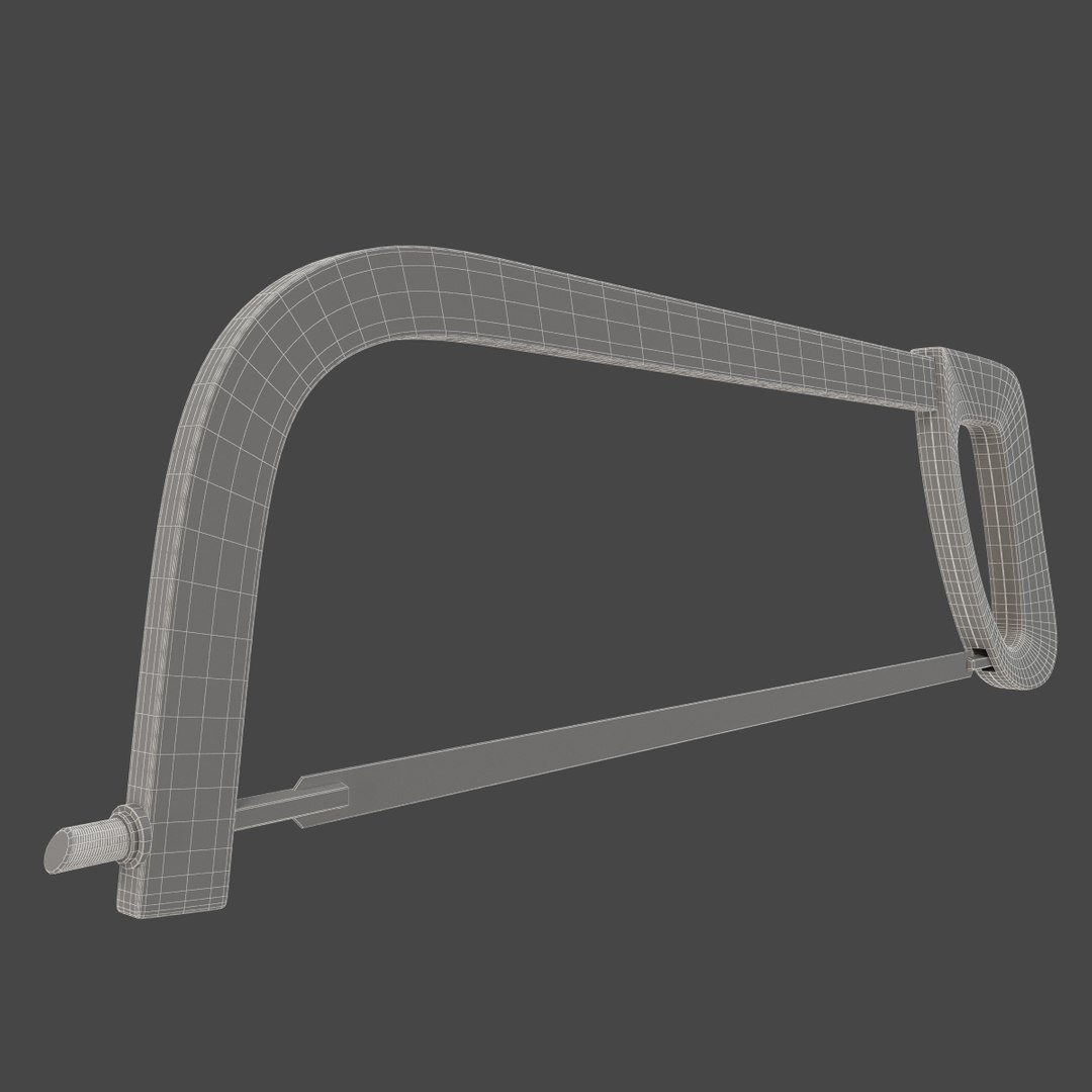3d Model Saw Hacksaw