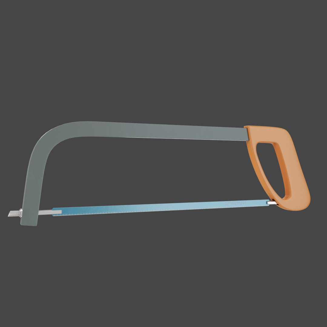 3d Model Saw Hacksaw