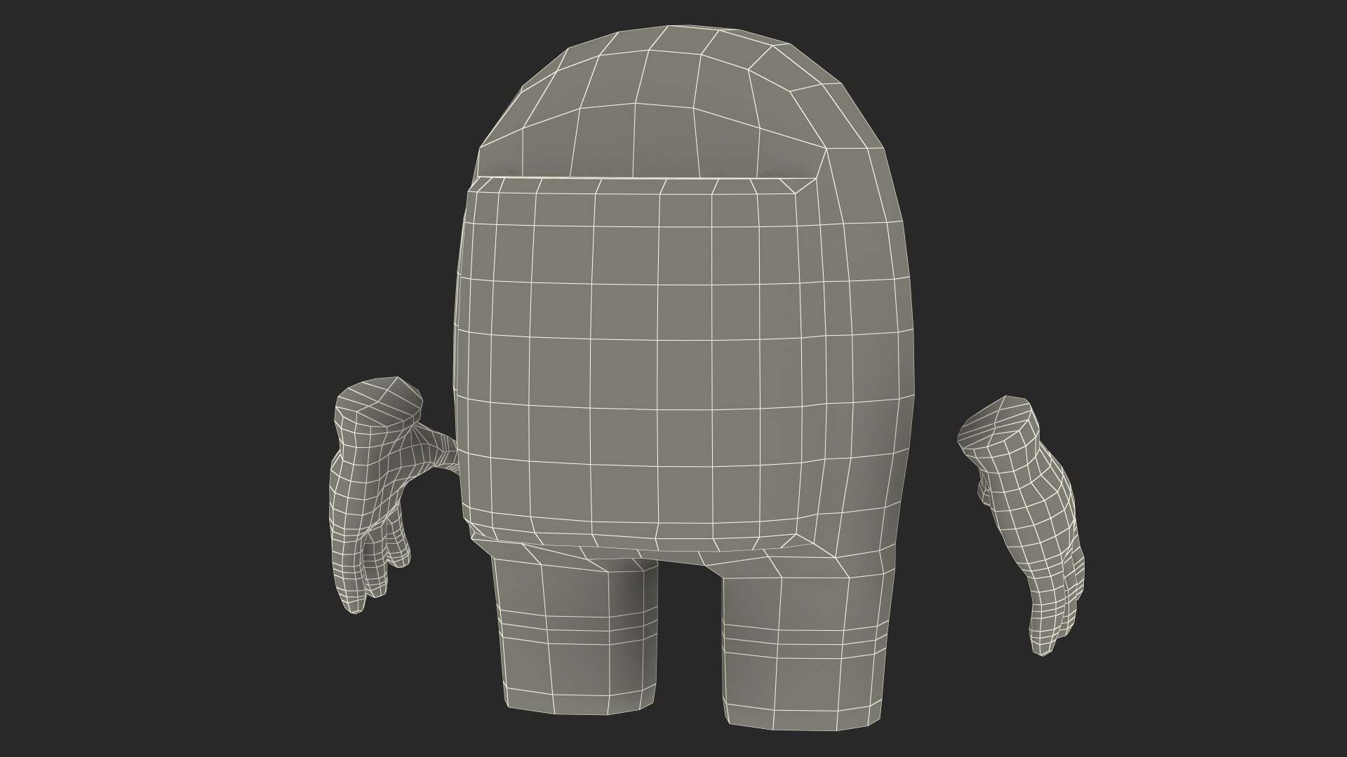 Among Us Character Red Rigged 3D Model - TurboSquid 2003925