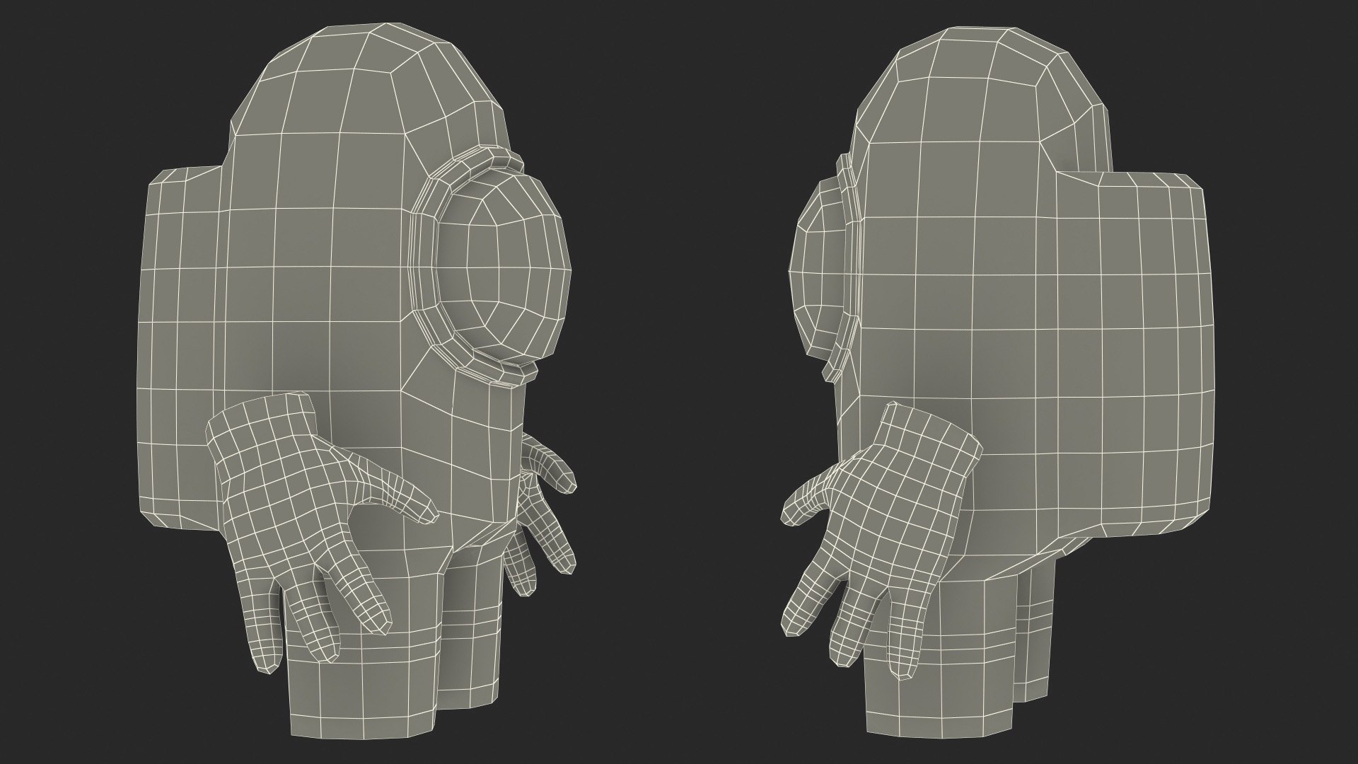 Among Us Character Red Rigged 3D Model - TurboSquid 2003925