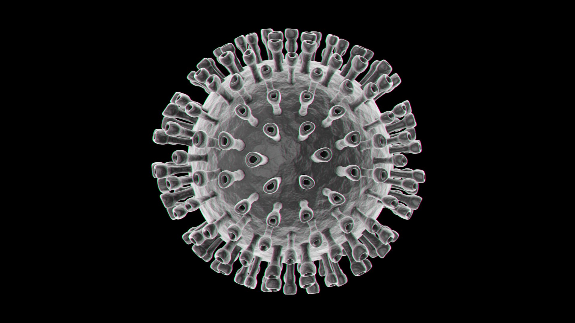 3d Micro Organisms Virusses