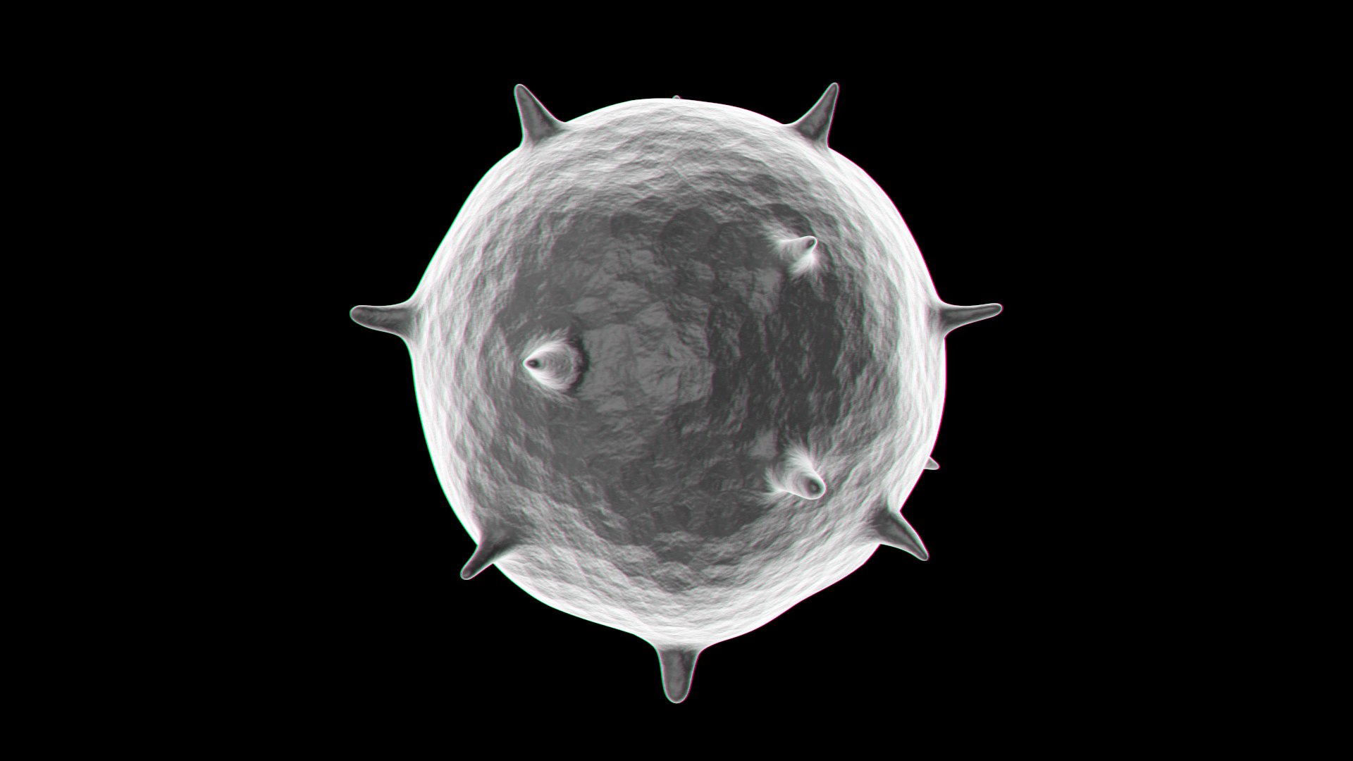 3d Micro Organisms Virusses