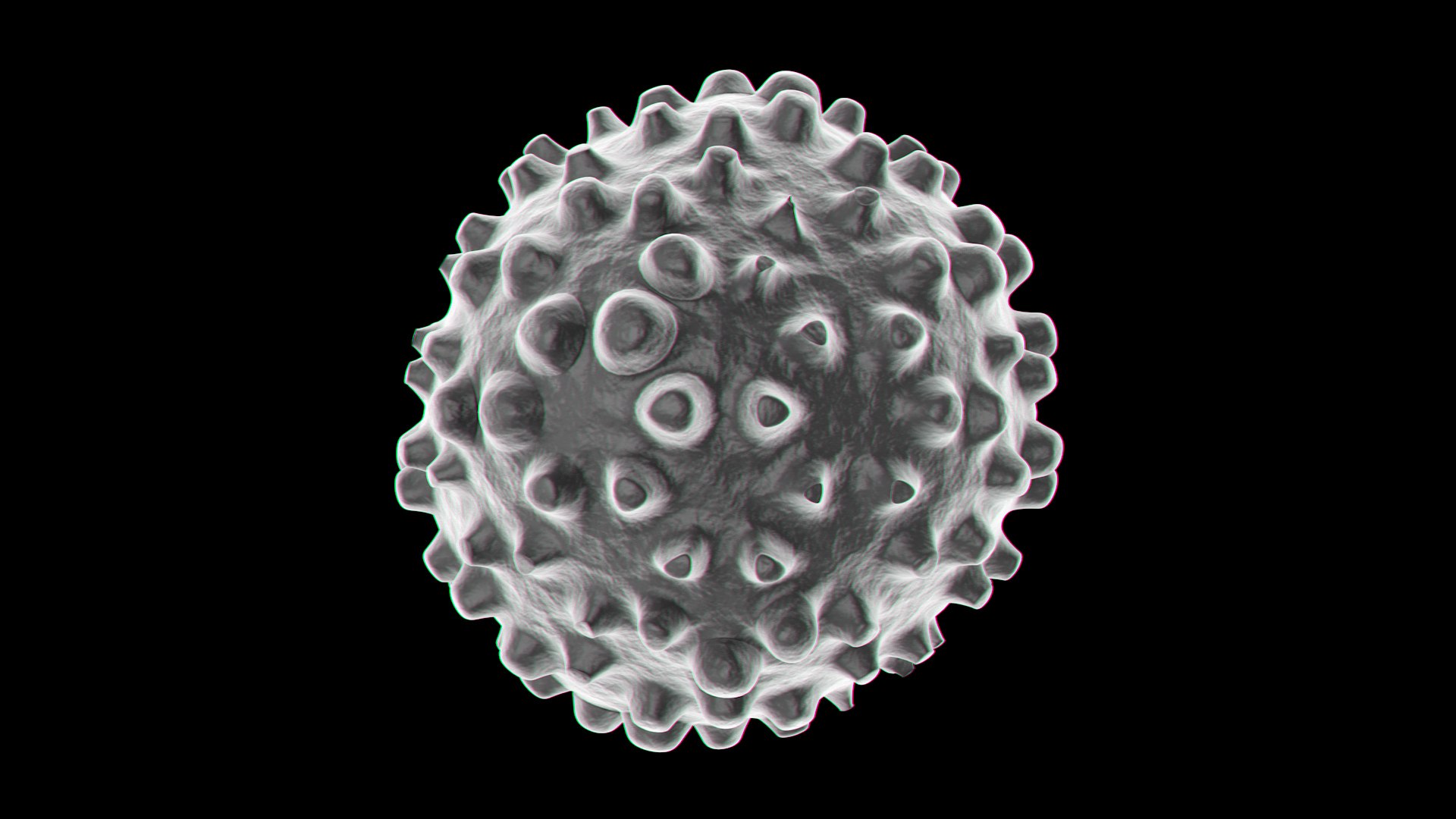 3d Micro Organisms Virusses