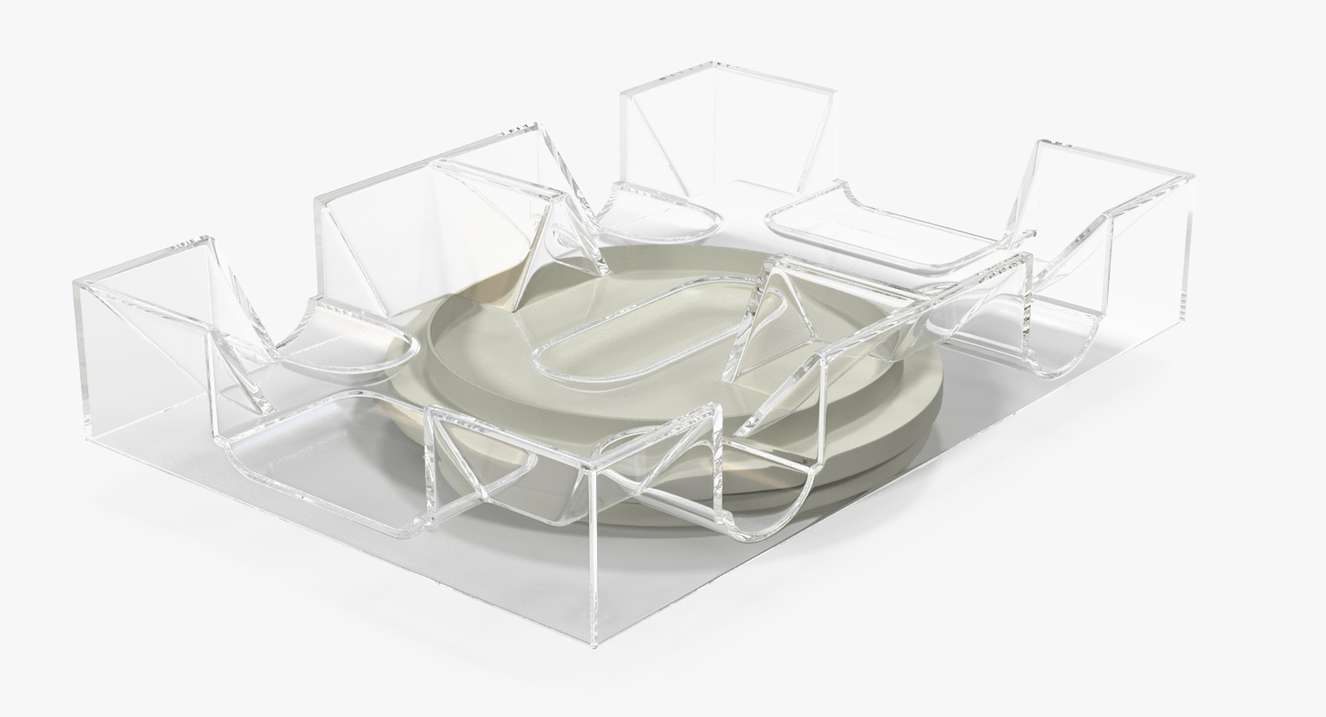 Dual revolving card holder model - TurboSquid 1199582