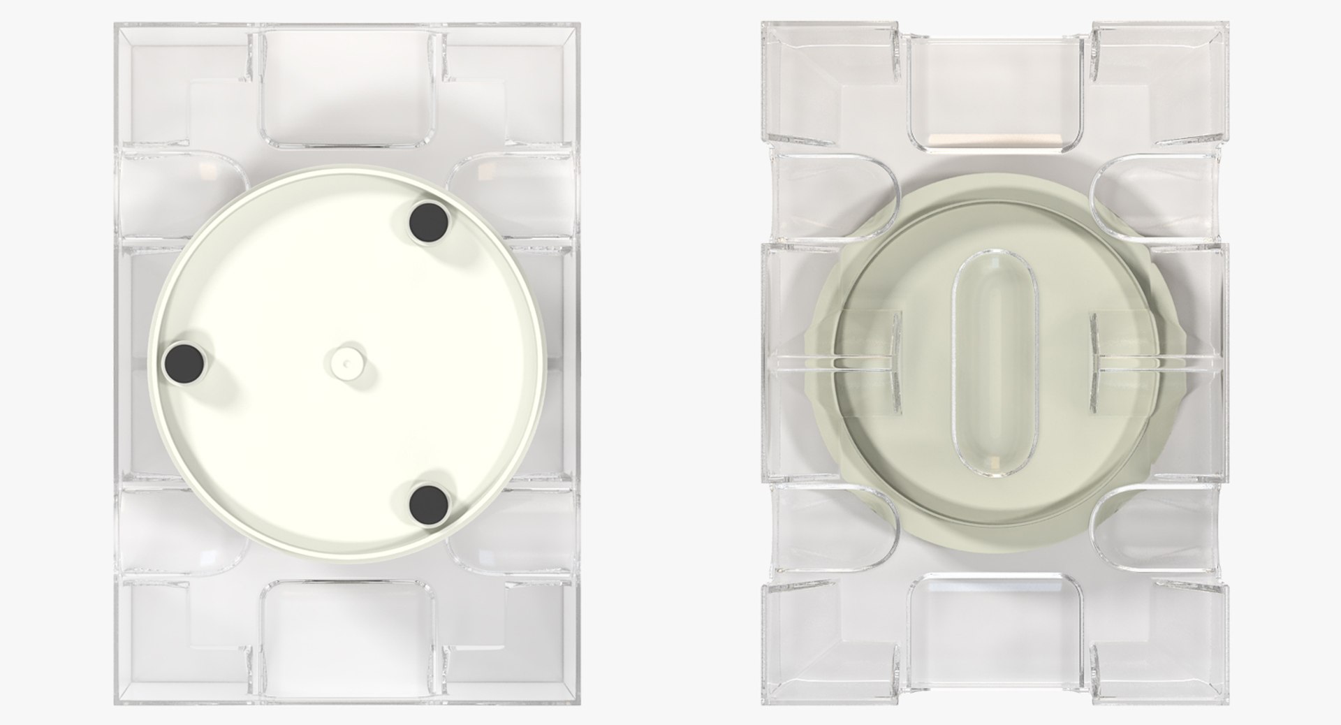 Dual revolving card holder model - TurboSquid 1199582