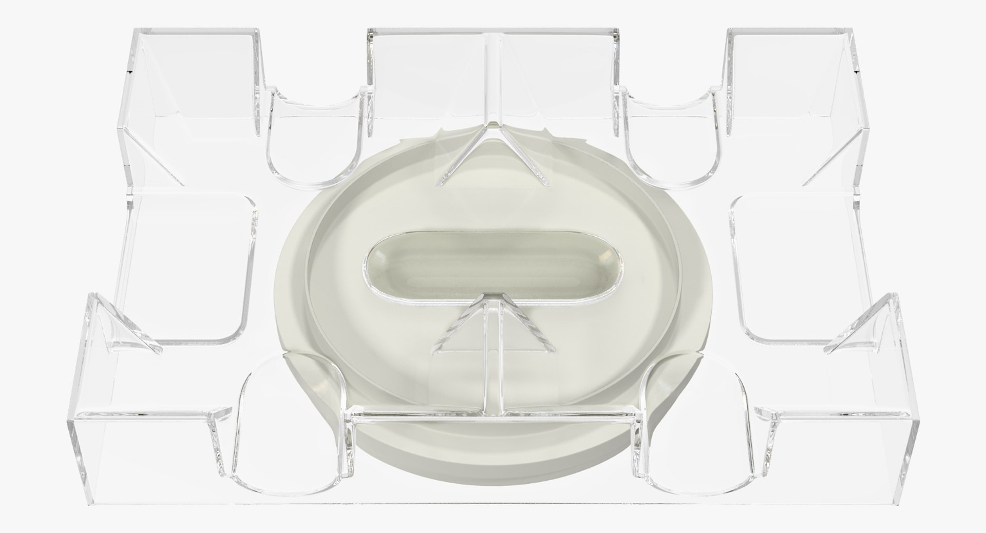 Dual revolving card holder model - TurboSquid 1199582