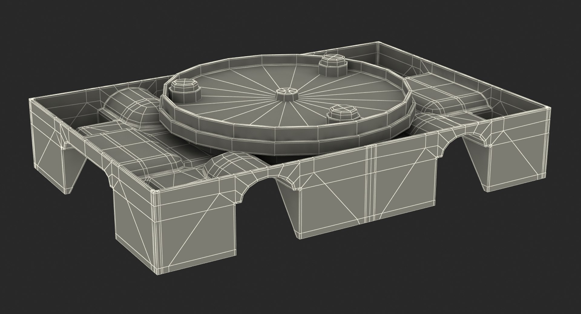 Dual revolving card holder model - TurboSquid 1199582