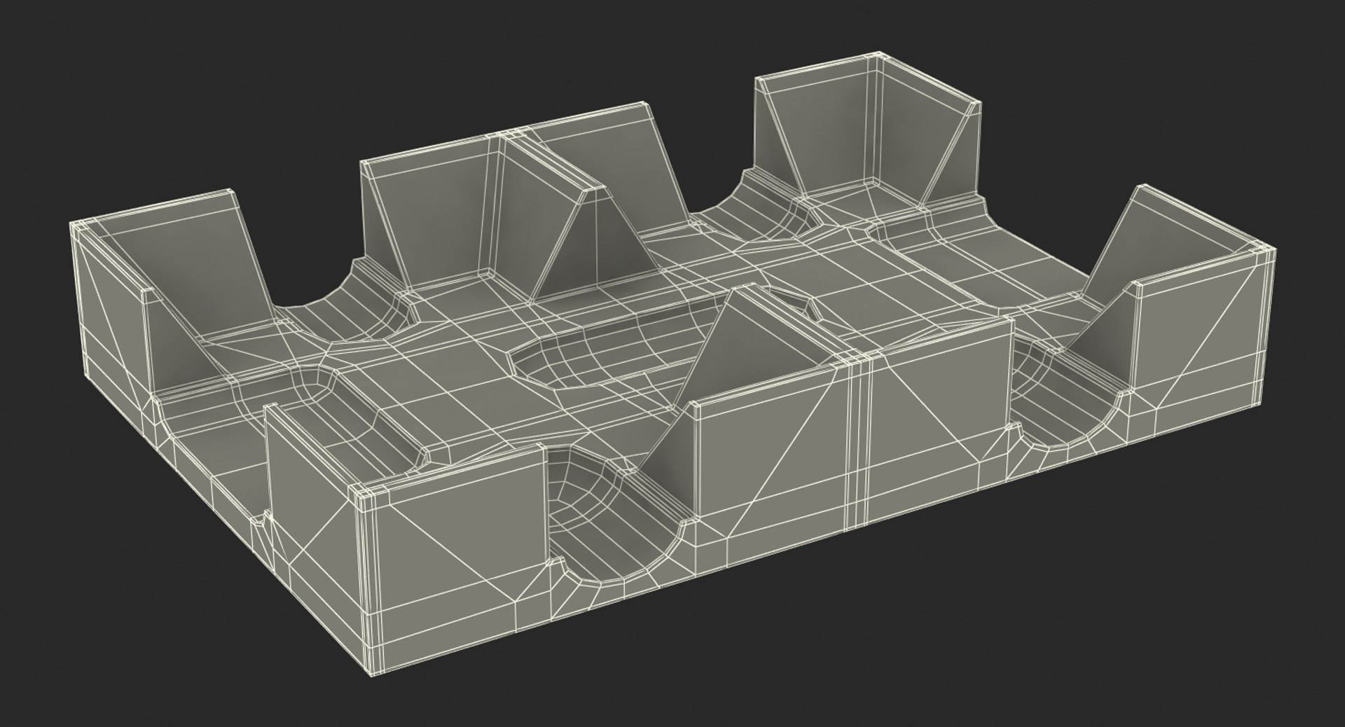 Dual revolving card holder model - TurboSquid 1199582