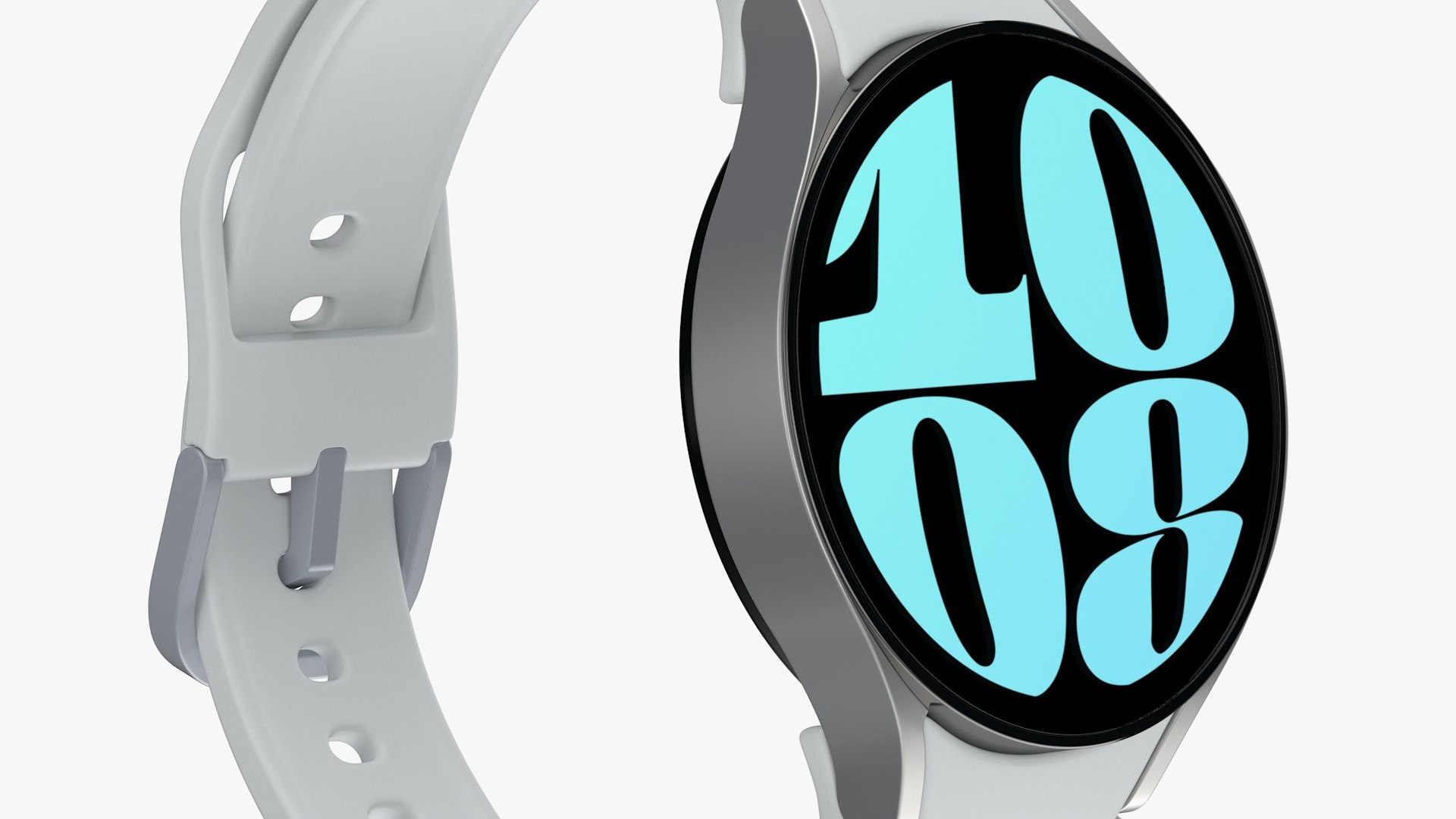 Samsung Galaxy Watch 6 Silver model - TurboSquid 2101628