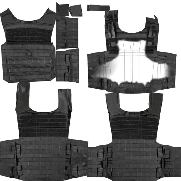 x bullet proof vest