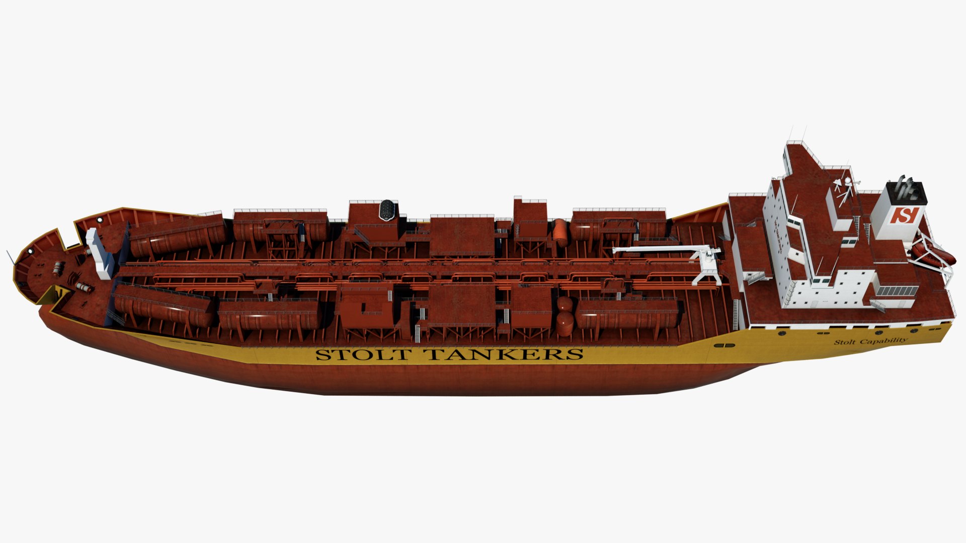 3d oil tanker stolt capability