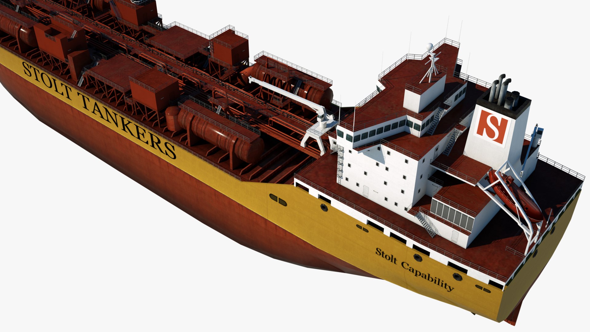 3d oil tanker stolt capability