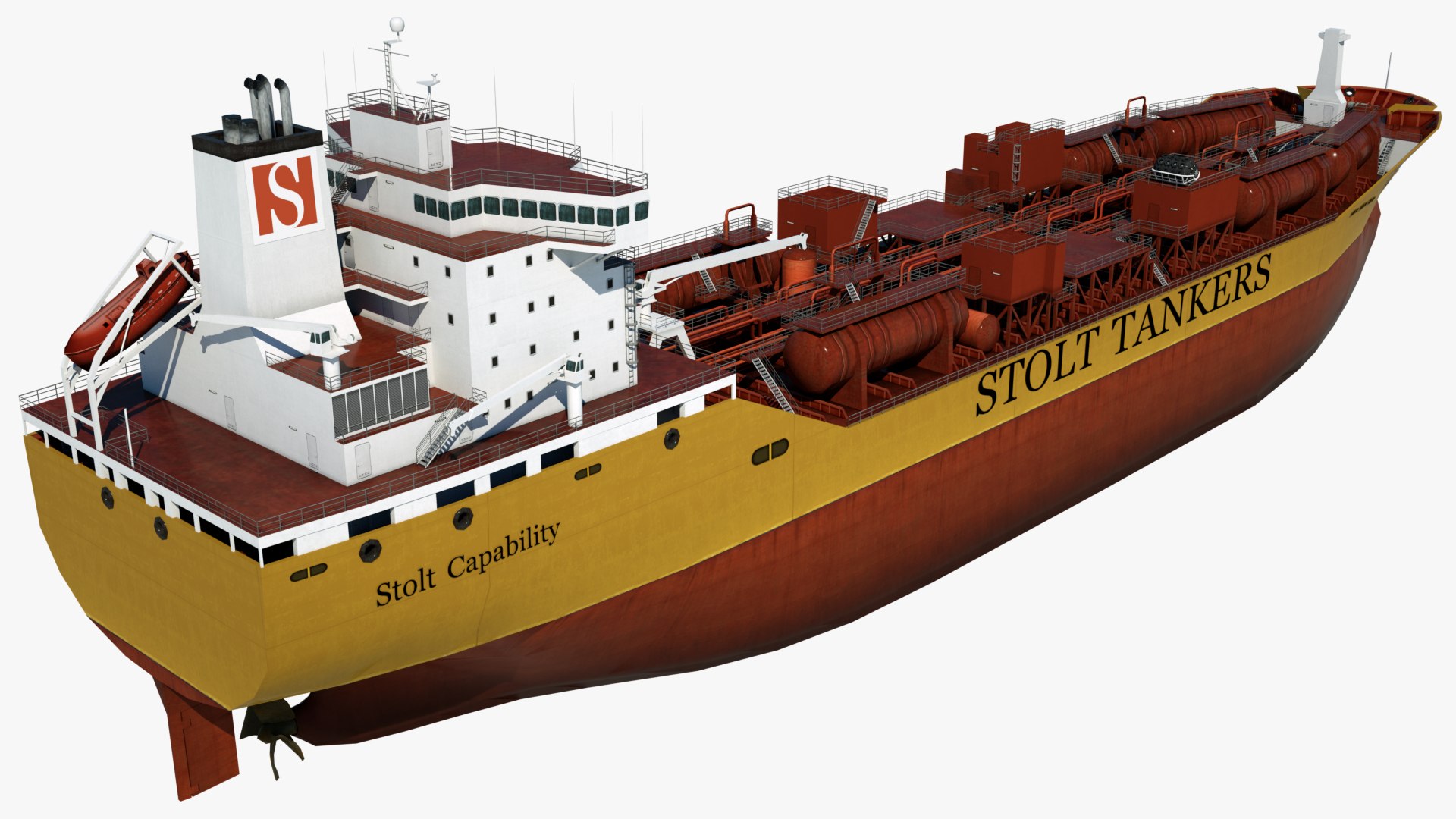 3d oil tanker stolt capability